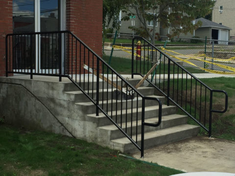 Commercial-Handrails | Colonial Iron Works
