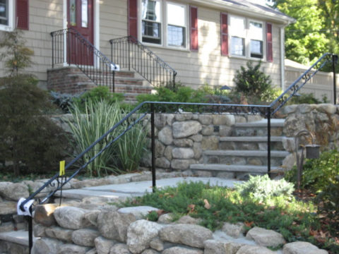Residential-Handrails-Exterior | Colonial Iron Works