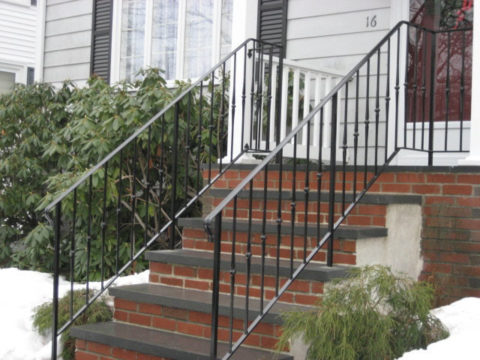 Residential-Handrails-Exterior | Colonial Iron Works