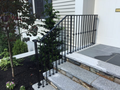 Residential-Handrails-Exterior | Colonial Iron Works