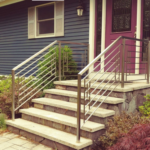 Residential-Handrails-Exterior | Colonial Iron Works